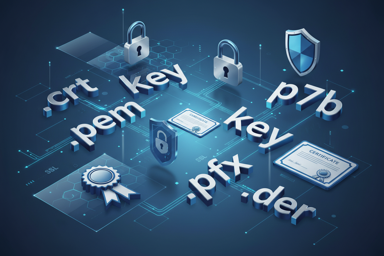 Understanding SSL Certificate File Formats and Extensions – Trustico ...