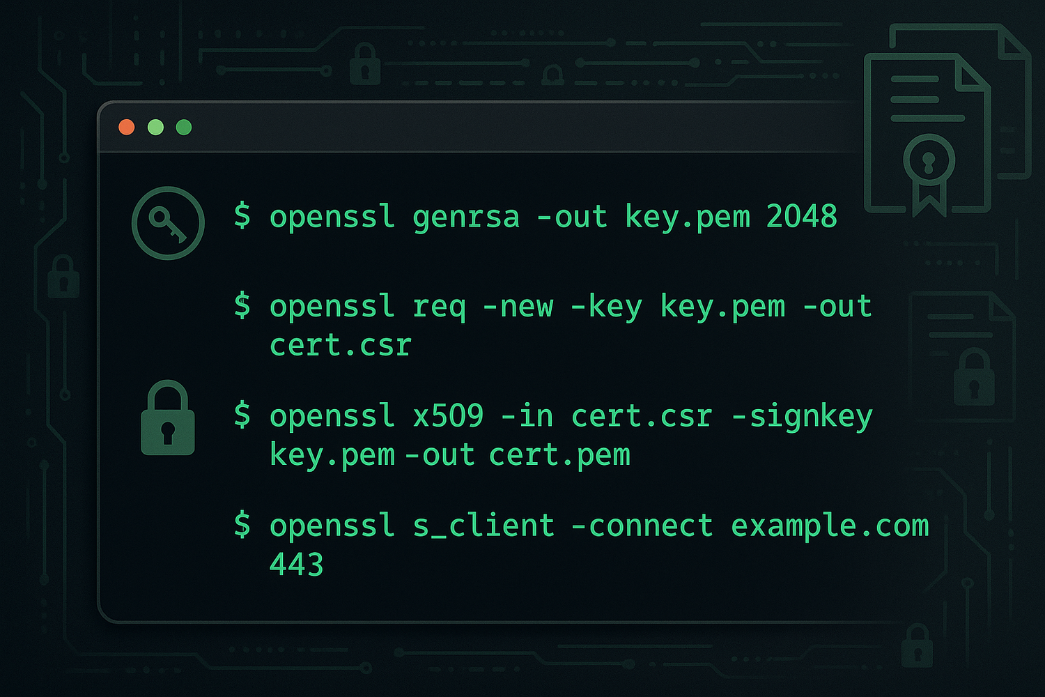 OpenSSL Quick Reference – Trustico® Online Security